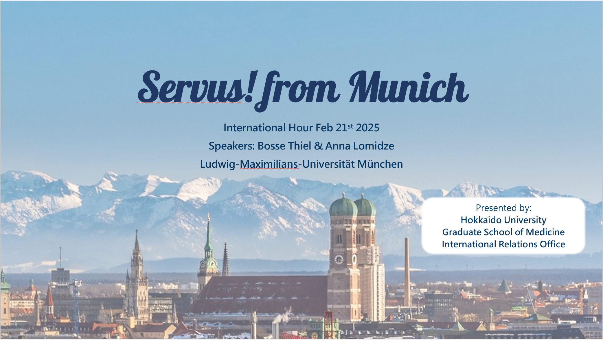 The 69th International Hour – Presented by Anna & Bosse | International ...